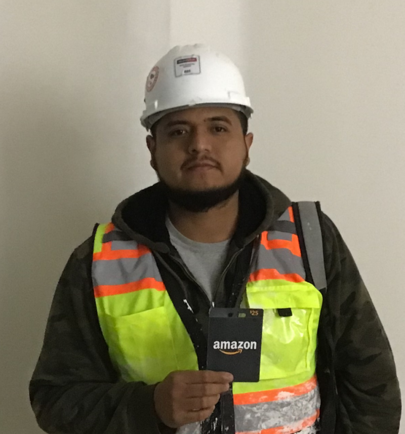 Safety Leader of the Year 2022 - Daniel Reyes - J&J Acoustics, Inc.
